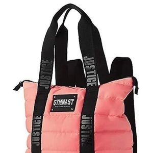 Justice | Accessories | Quilted Sports Bag Backpack Duffle Duffel ...